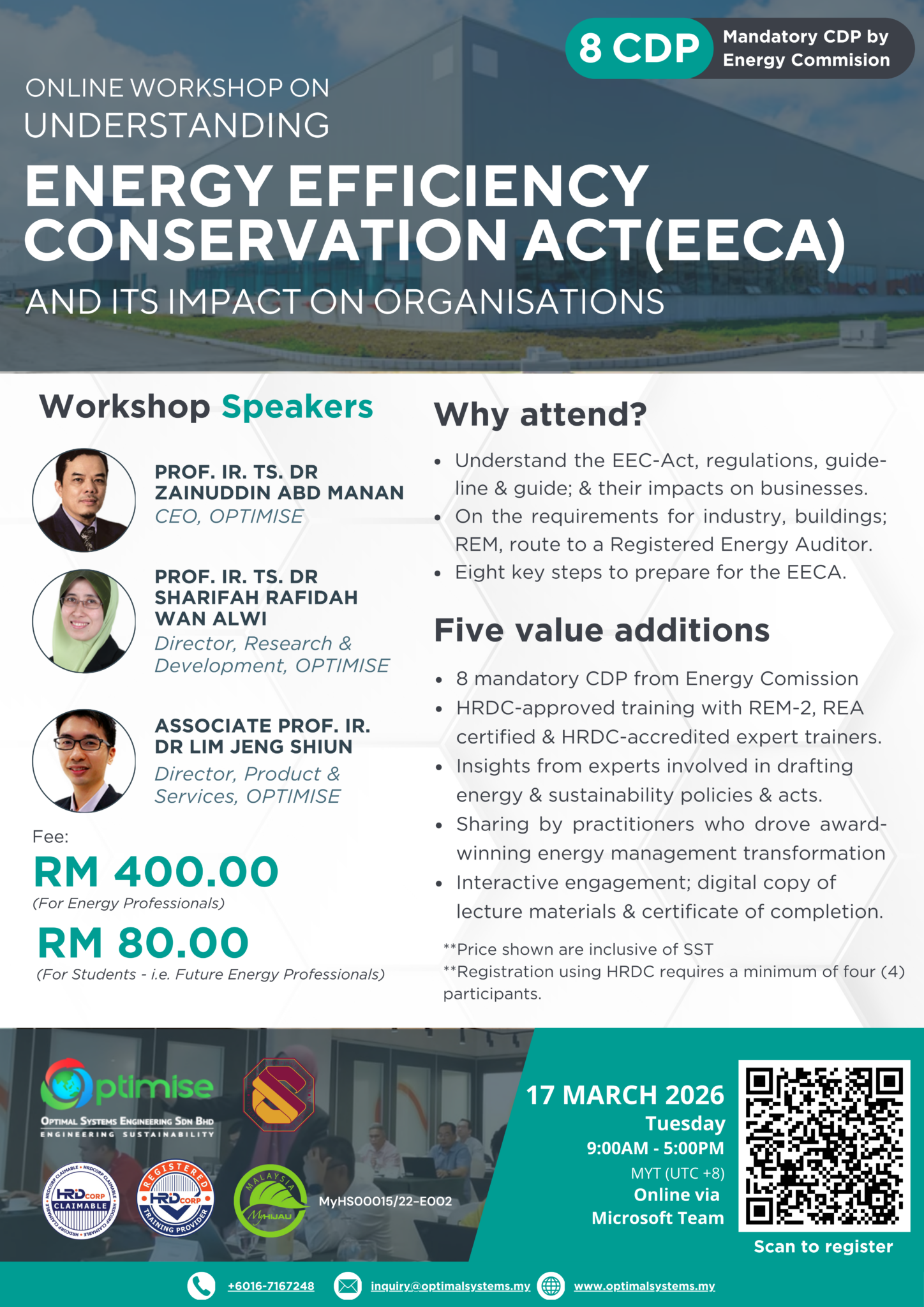 EECA Awareness & Energy Efficiency Improvement Workshop Delivered for ...